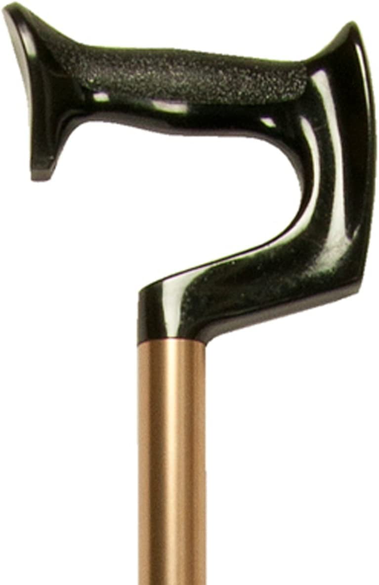 PCP Orthopedic Handle Adjustable Aluminum Cane, Made in USA, Bronze ...