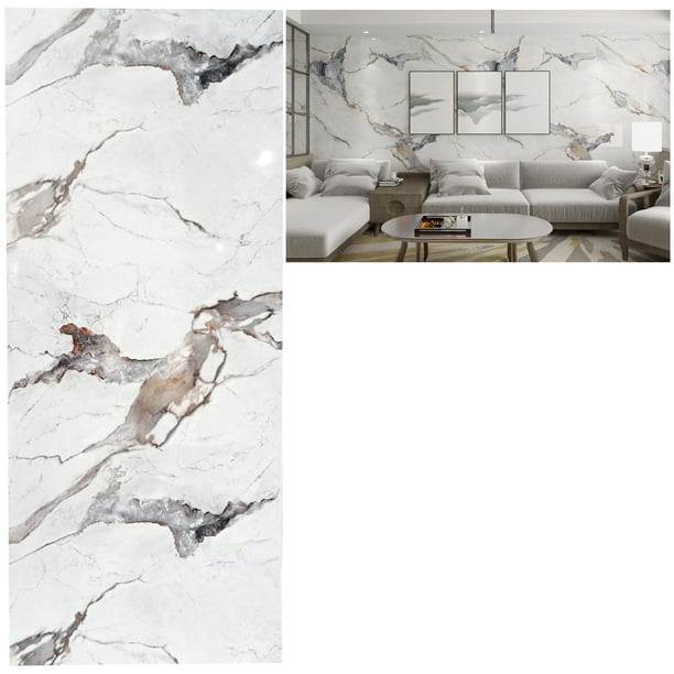 Panel Tipo Marmol Pvc Blanco Carrara Homely Elegance | Walmart en línea