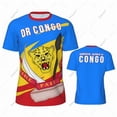 Democratic Republic Of Congo DR Congo Flag Men Sports T-shirt Women ...