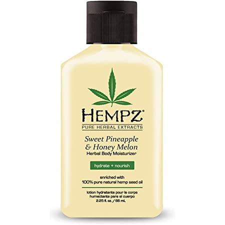 Hempz Sweet Pineapple and Honey Melon Herbal Body Moisturizer 2.25 fl ...