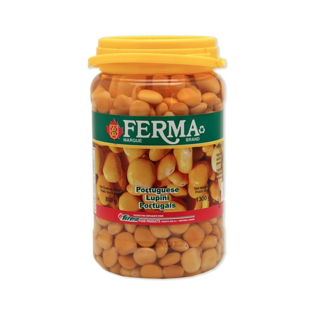 Ferma Portuguese lupini beans, sell quantity 800g - Walmart.ca