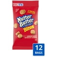 Nutter Butter Bites Peanut RRF12 Butter Sandwich Cookies, Big Bag, 12 ...