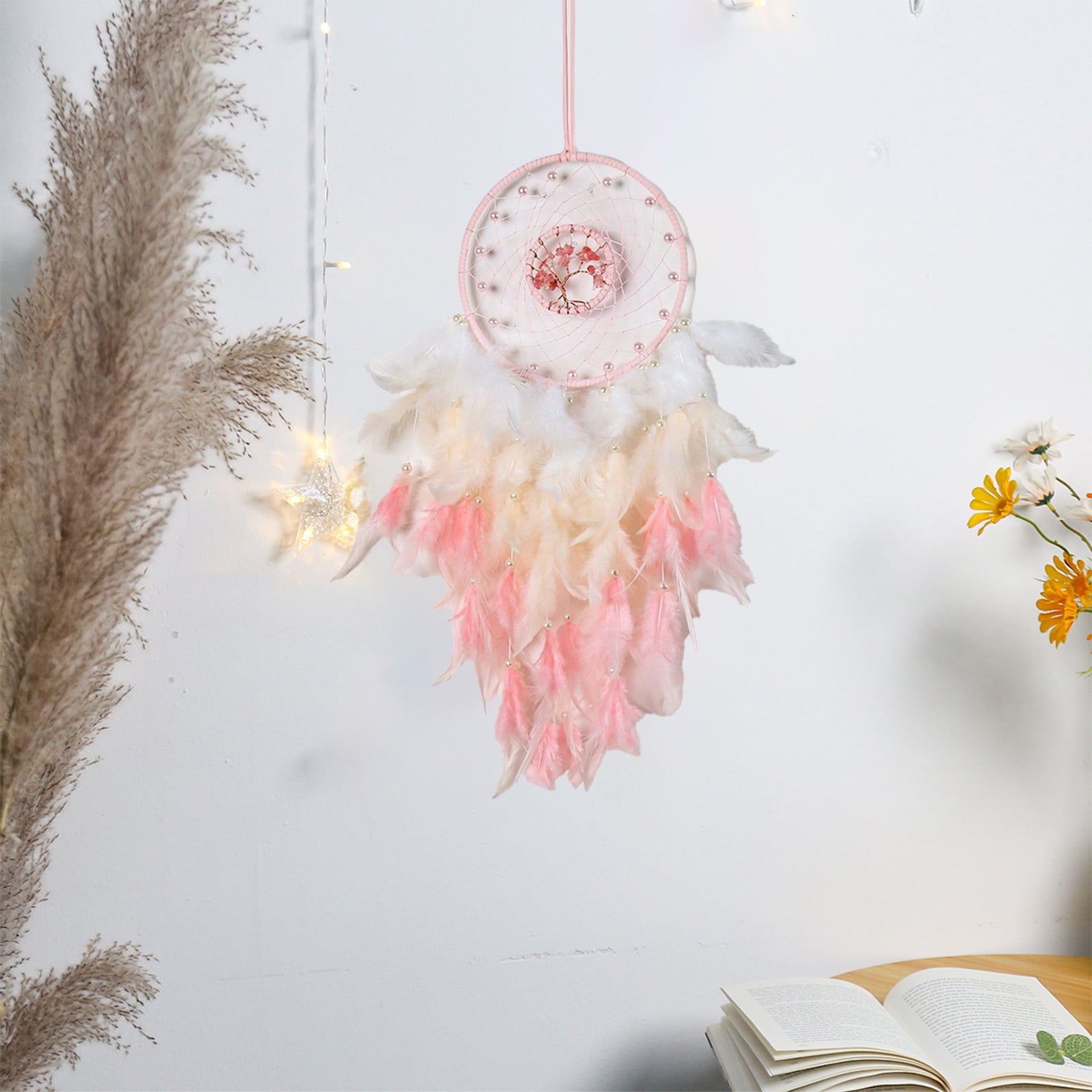 Click here for Xyaiyt Bohemian Dreamcatcher Wall Decor With Natur... prices