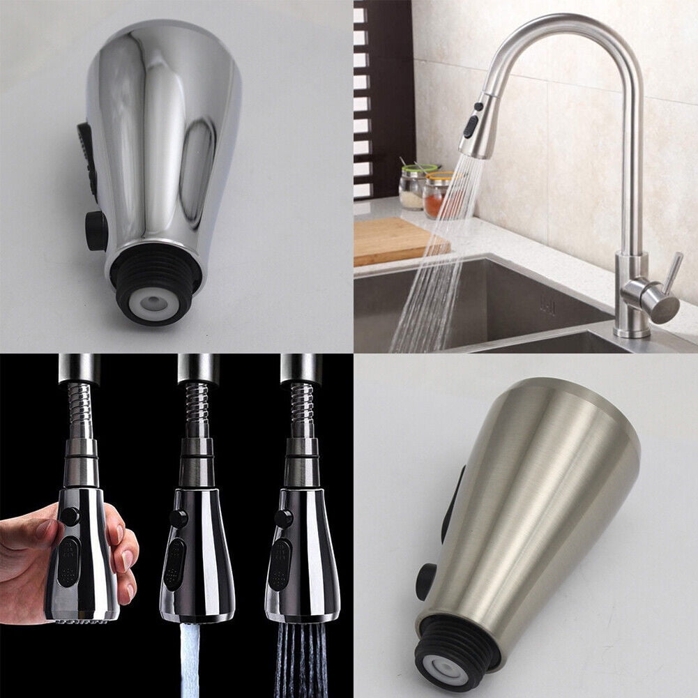US 1-2 Pack Kitchen Faucet Spray Head 3-Mode Pull Down Out Nozzle ...