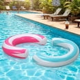 2pcs 30 x 24 Inches Inflatable Curved Pool Noodle Adult Inflatable Pool ...