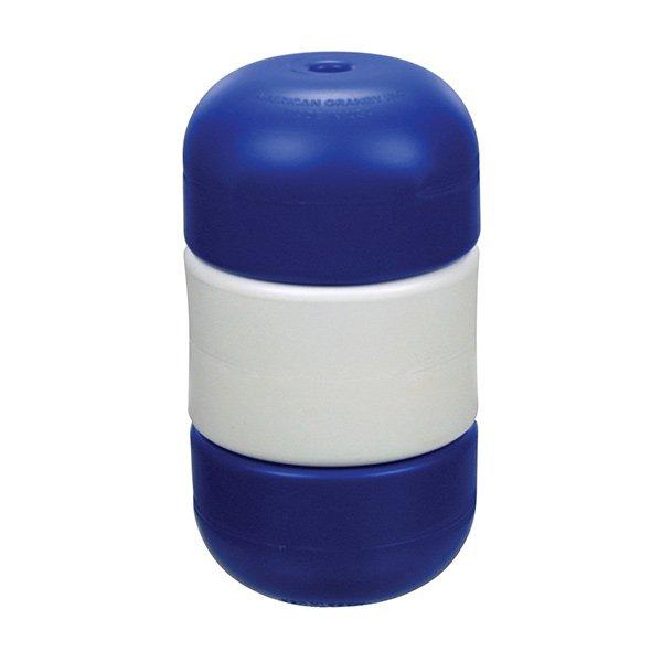 Handi-Lock Pool Rope Floats 5 in x 9 in Blue/White/Blue for 3/4 inch ...