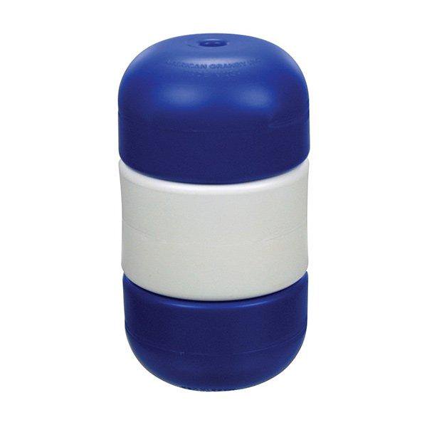 Handi-Lock Pool Rope Floats 5 in x 9 in Blue/White/Blue for 3/4 inch ...