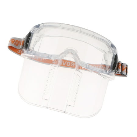 Anti-fog Goggle Clear Full Face Mask Anti- / Alkali Debris Prevent ...