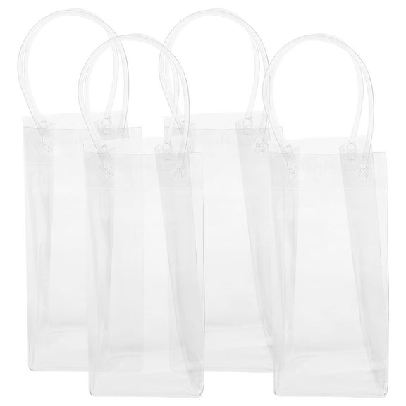ifundom 4Pcs Household Transparent Wine Bags Convenient Multi Function ...
