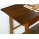 Linon Charlotte Desk, Rich Brown Finish, 30 inches Tall - Walmart.com