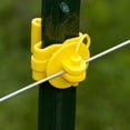 Zareba ITPLY-Z Pin-Lock T-Post Insulator, For Use With Studded T-post ...