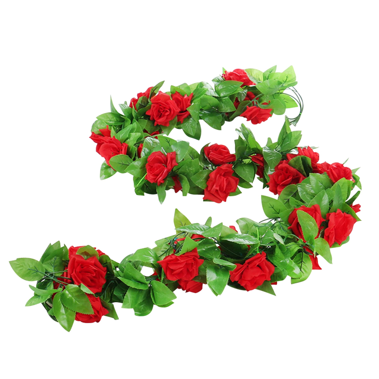 Enredadera de rosas artificiales para decoración de bodas, jardines y ...