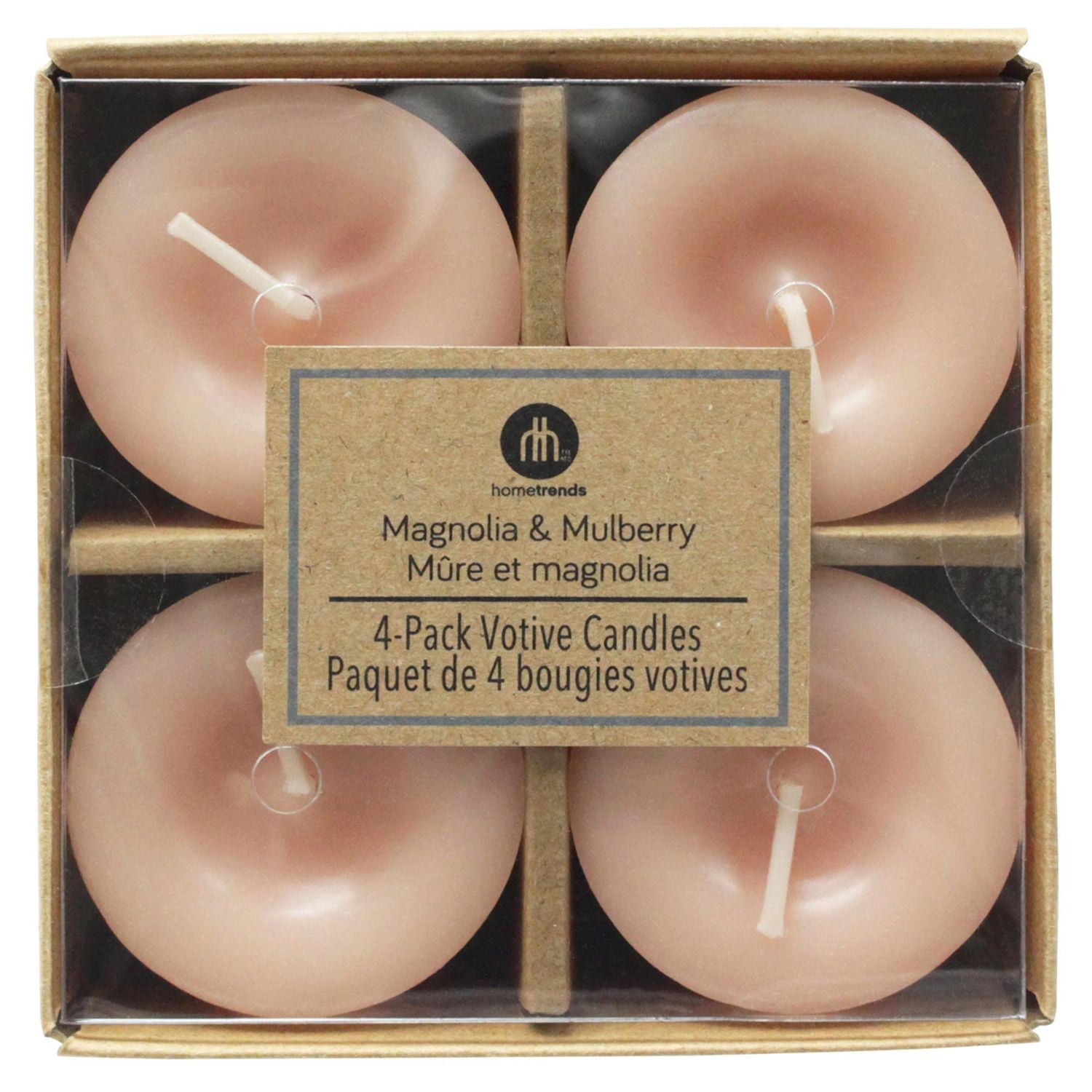 Click here for Hometrends Magnolia & Mulberry Scented 4-Pack Voti... prices