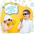 52 Pack Kids Magnifying Glass Mini Plastic Hand Lens Portable Handheld ...