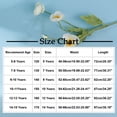 AINIYS Girls Kids Cargo Wide Leg Pants Elastic Waist Trousers with ...