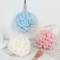 Bath Sponges Colorful Shower Sponges Exfoliating Mesh Pouf Bath Ball ...