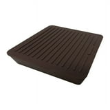 Shepherd 9076, 4 Count 2-1/8" Brown Square Cushioned Rubber Caster Cups ...