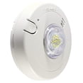 First Alert Hearing Impaired Smoke Detector| Hardwired with LED Strobe ...
