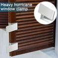 bestolf 16 Pcs Hurricane Window Clips with Serrated Sections Reusable ...