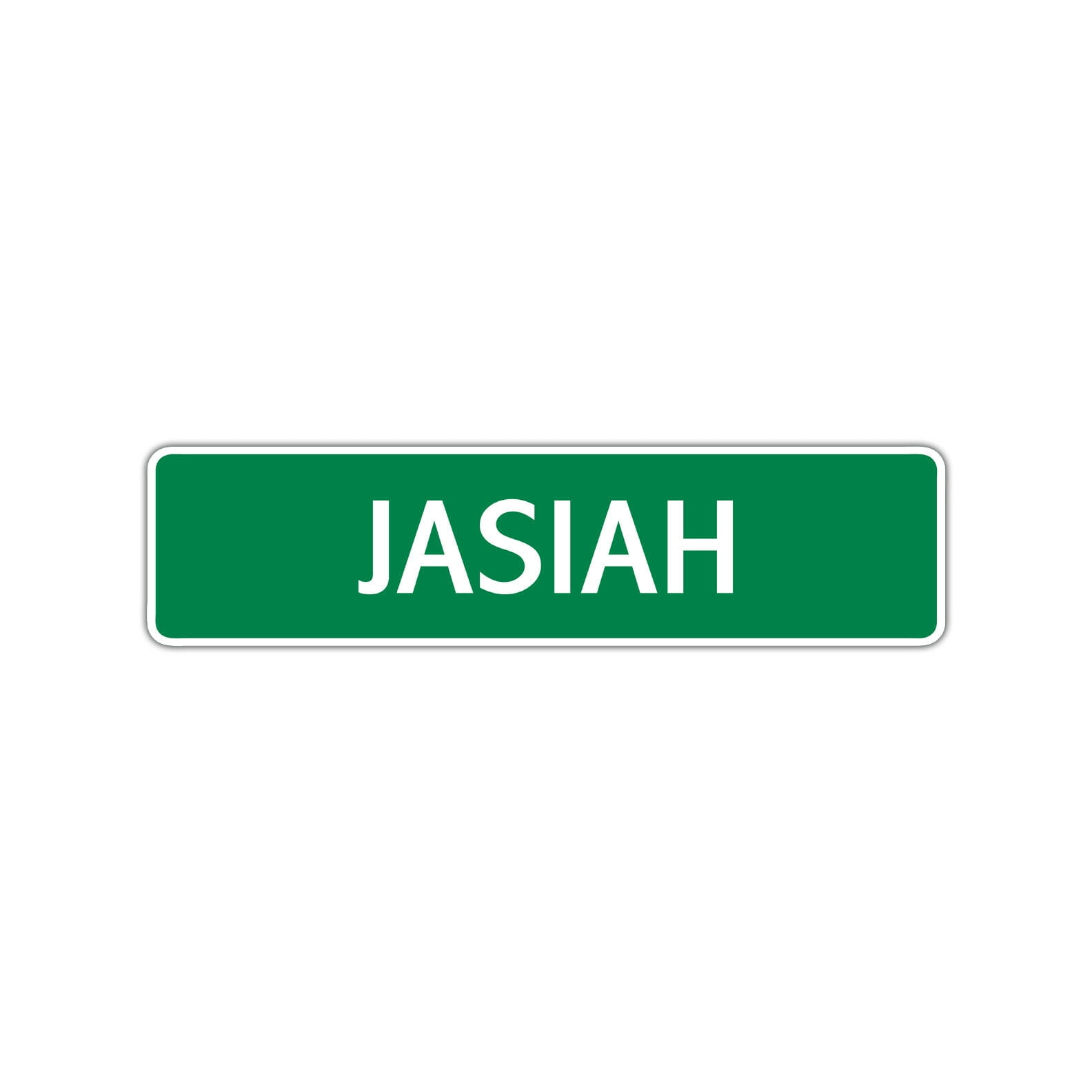Jasiah Boys Children Name Letter Printed Label Indoor Outdoor Unique ...
