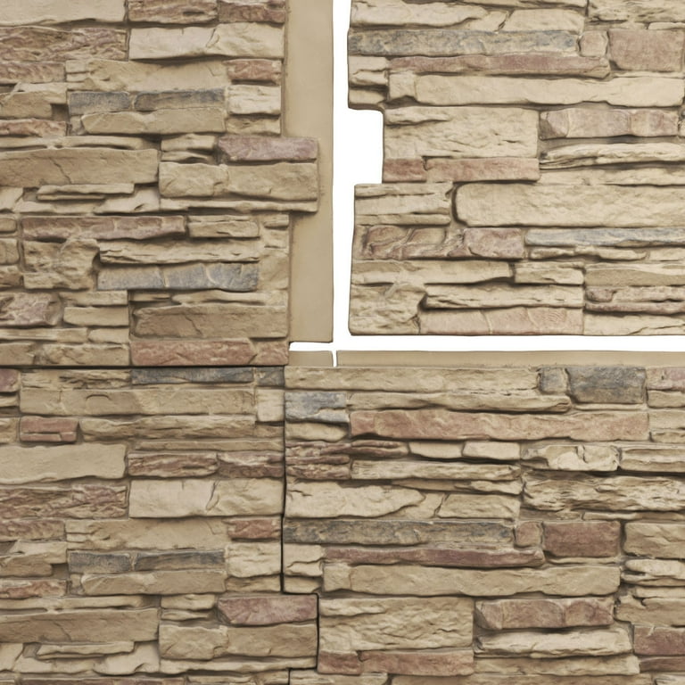 Vinyl Stone Siding Panels