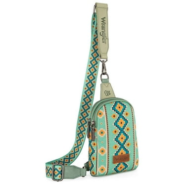 Wrangler Women's Small Crossbody Sling Bag, Shoulder Bag, Fanny Pack ...