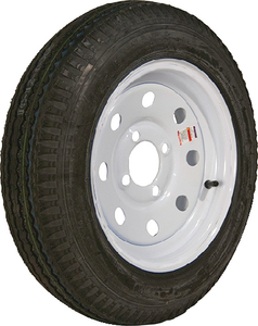 Loadstar 12" ST145/R-12 KR25 Radial Tire & Modular Wheel (Rim) Assembly ...