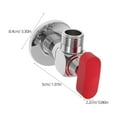 HEMOTON Water Gas Heater Ball Valve Angle Valve for Water Flow Control ...