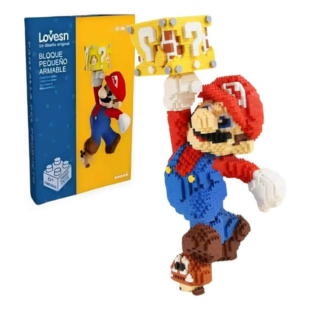 Rompecabezas 3D MR. GADGETS Mini Bloques Figura Armable Super Mario Wonder Go | Bodega Aurrera ...