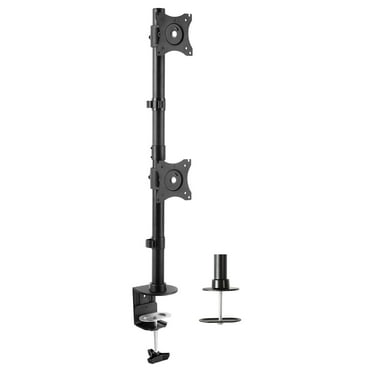 Dual VESA Bracket Adapter Horizontal Assembly Mount, 2 Monitor Screens ...