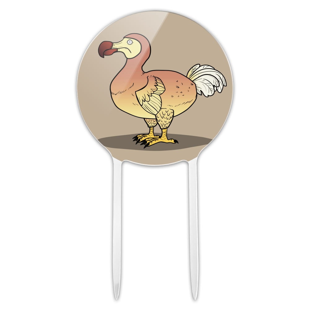 Acrylic Dodo Bird Cake Topper Party Decoration for Wedding Anniversary ...