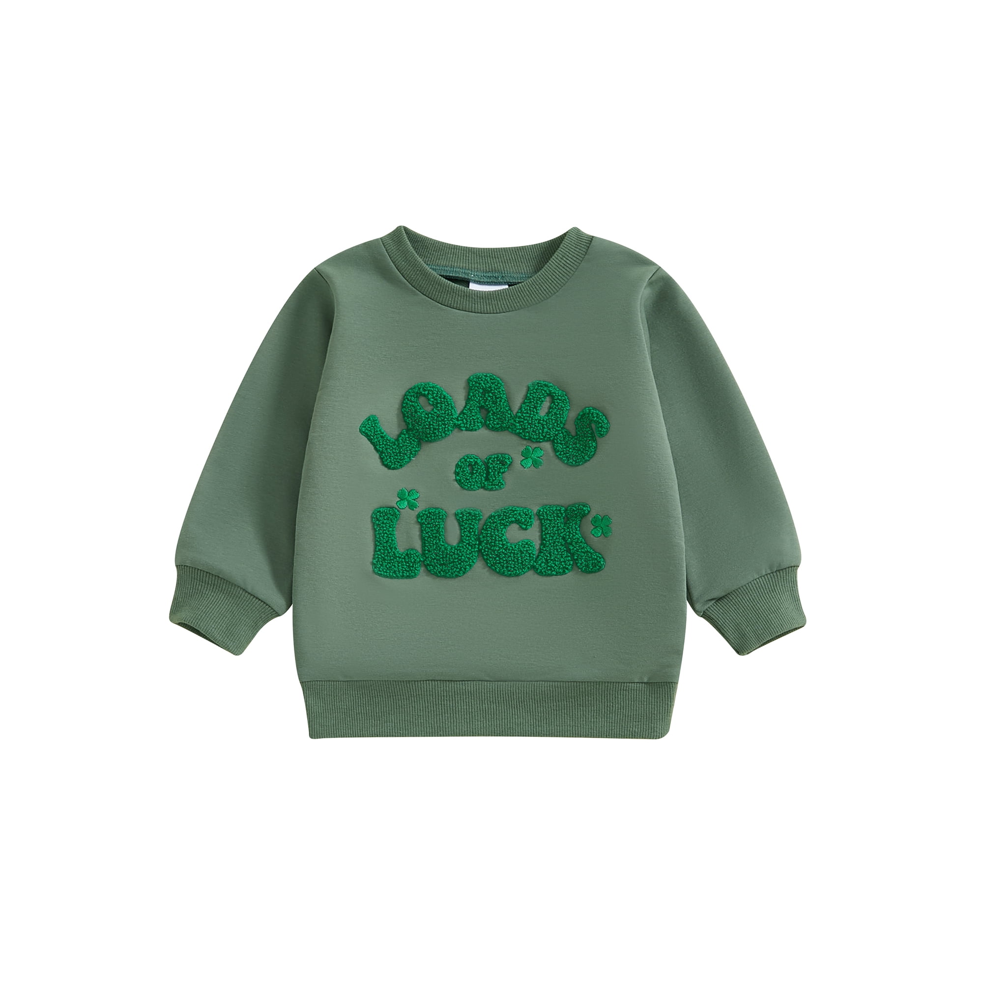 Click here for Gupgi Baby Toddler Boy Sweatshirt Clover Letter Pu... prices