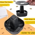 12 Pack Beehive Stands, 3 Sets Plastic Hive Feet with Water Moat for ...