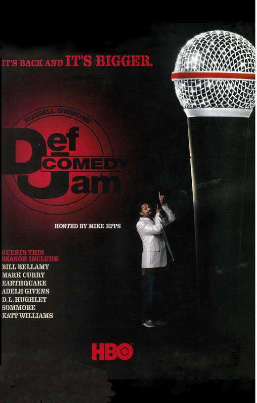 Def Comedy Jam - movie POSTER (Style A) (11" x 17") (2006) - Walmart.com