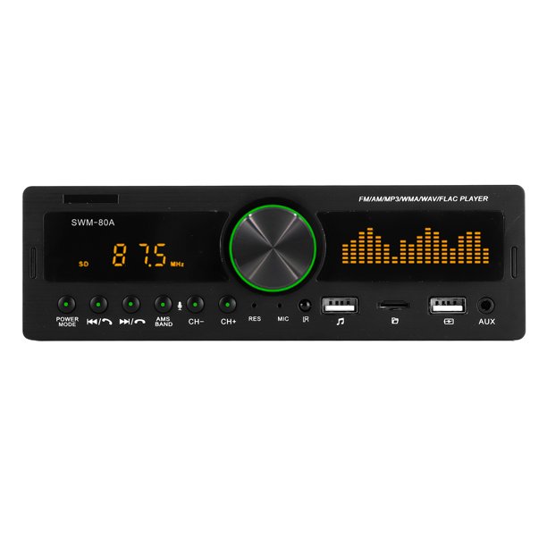 Car Bluetooth Player,1 DIN Bluetooth MP3 Car M Playerwith Remote ...