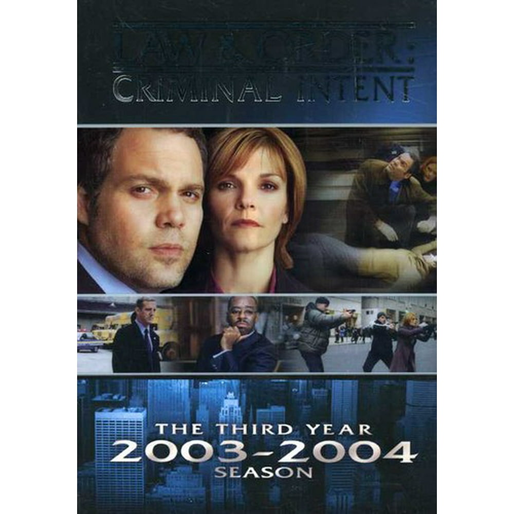 Law & Order - Criminal Intent: The Third Year (DVD) - Walmart.com ...