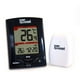 Minder Research TempMinder Wireless Thermometer and Clock - Walmart.com