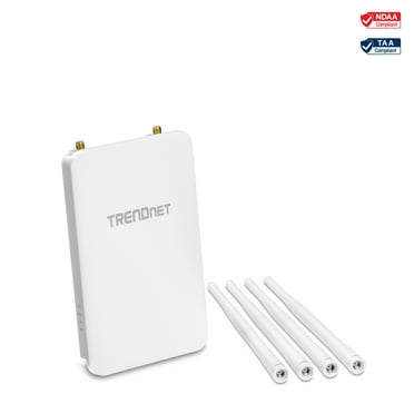 TRENDnet TEW-940APBO2K,14 dBi WiFi 6 AX1200 Outdoor Directional PoE ...