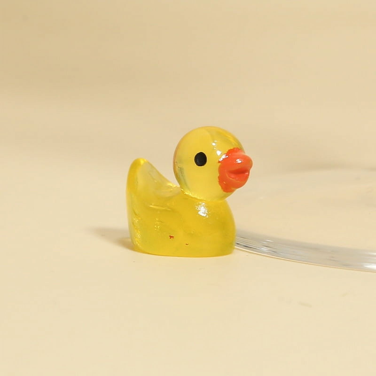 Mini patos luminosos, figuras de patitos pequeños que brillan en la ...