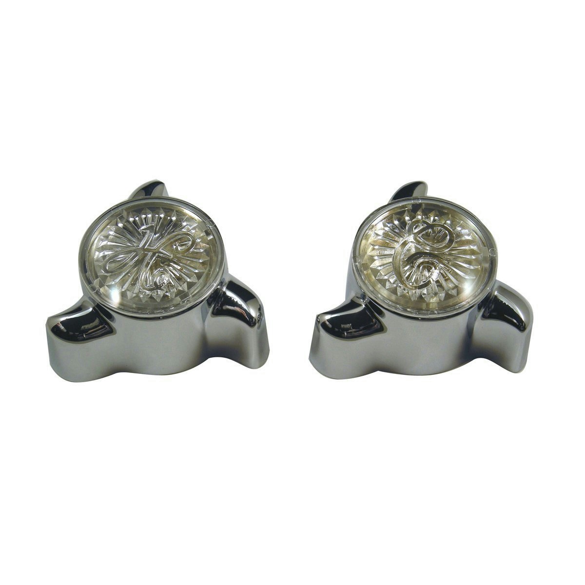 Ave Chrome Lavatory Faucet Handles for Sayco 4200309 - Walmart.com