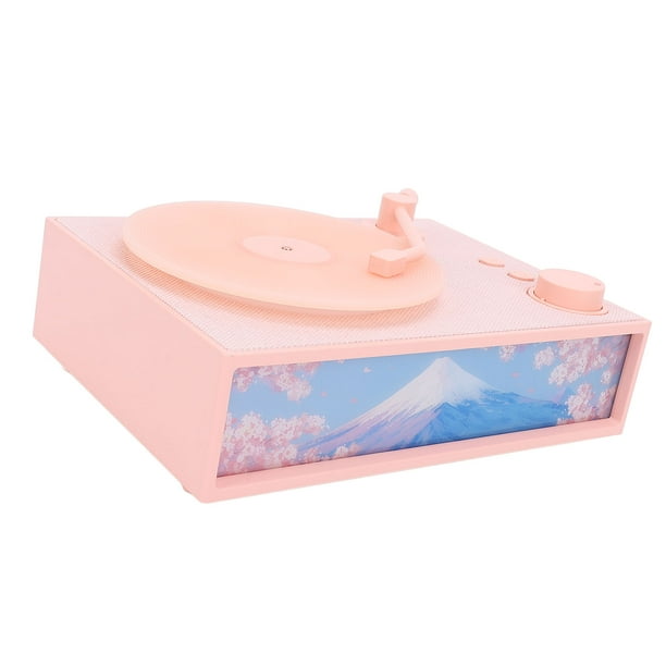 Altavoz retro, Altavoz Inalámbrico Portátil Estilo Tocadiscos de vinilo ...