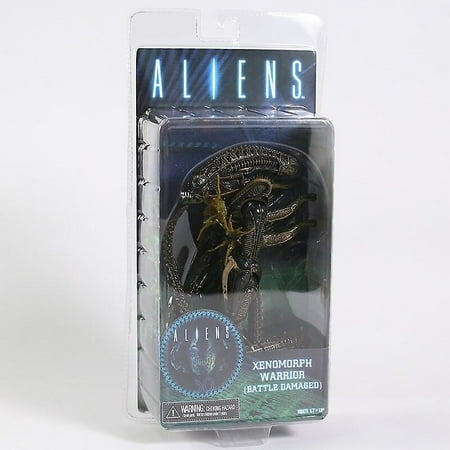 Neca Aliens Xenomorph Warrior Battle Damaged Albino Drone 7" | Walmart ...