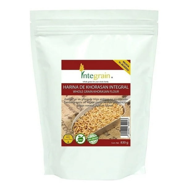 Harina Khorasan En Grano Integral 830g Integrain | Bodega Aurrera en línea