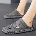 2026 Summer Fashion Casual Men'S Baotou Dual-Use Soft Sole Sandals ...