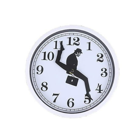British Comedy Inspired Ministry Of Silly Walk Wall Clock Comedian Home ...
