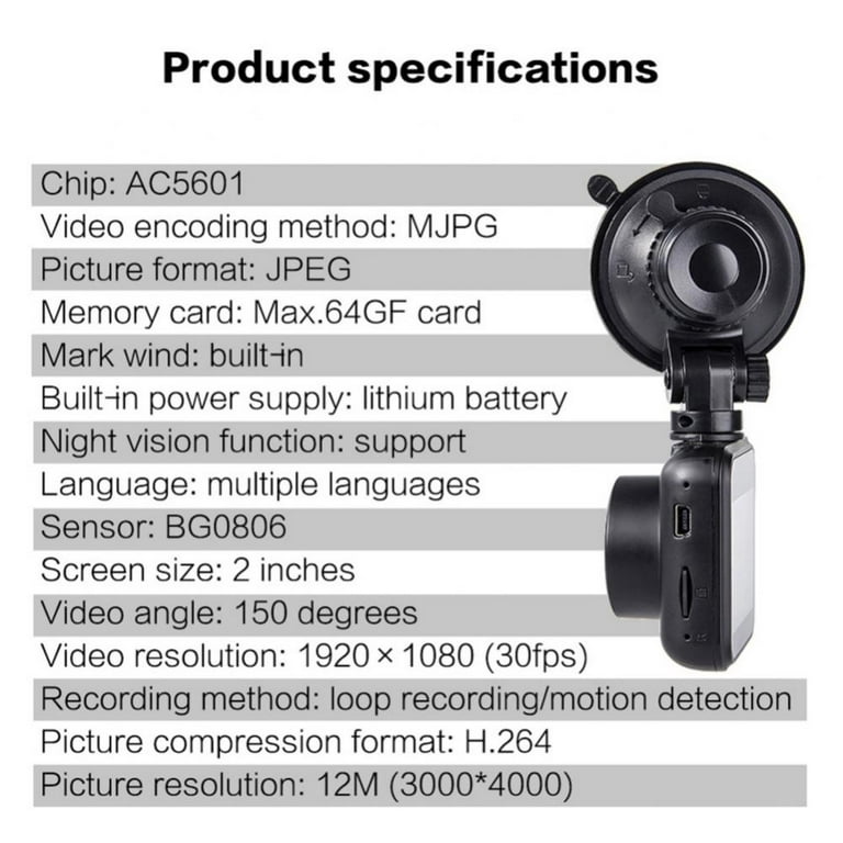 Spy Camera For Cars
