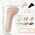 Aellinatey 2Pairs Adhesive Half Insoles Breathable Latex Shoe Inserts ...
