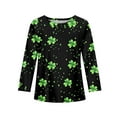 CCRFTGI St Patrick's Day Girls Long Sleeve Shirts Fashion Irish ...