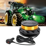 ROAD GENIE 12 Volt Revolving Amber Warning Beacon Light | 6" Height ...