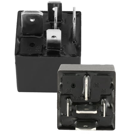Akozon 2Pcs 5Pin Winch Solenoid Relay Contactor 12V 80A Universal For ...